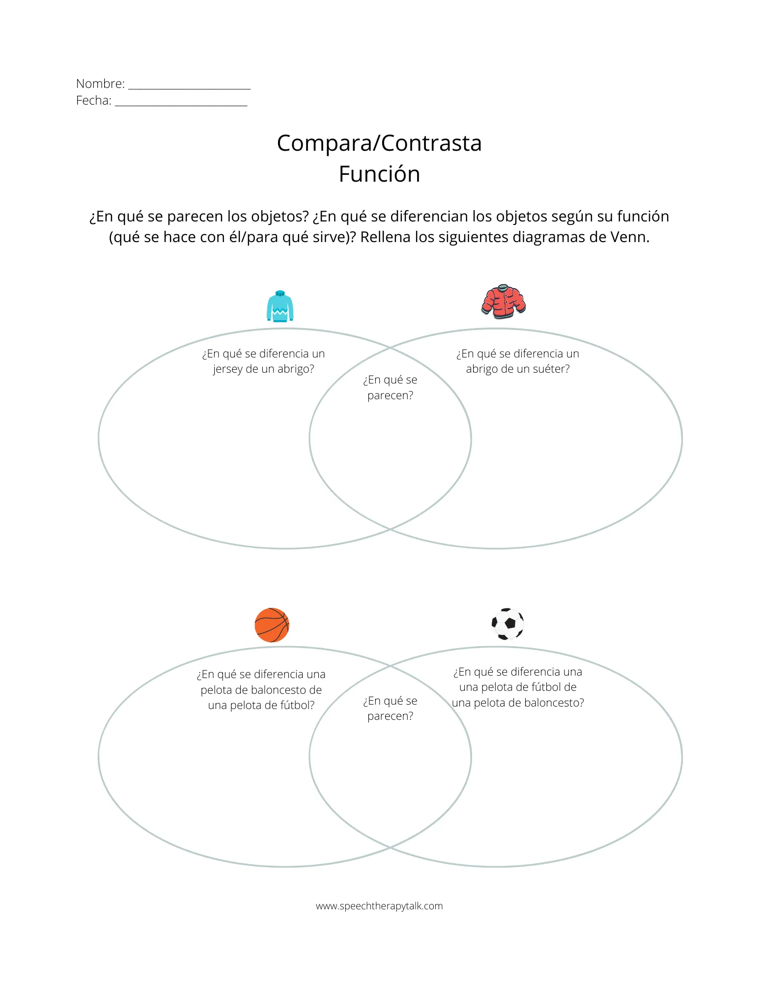 Compare And Contrast Speech Therapy Protocol: 5 Steps - Speech Therapy ...